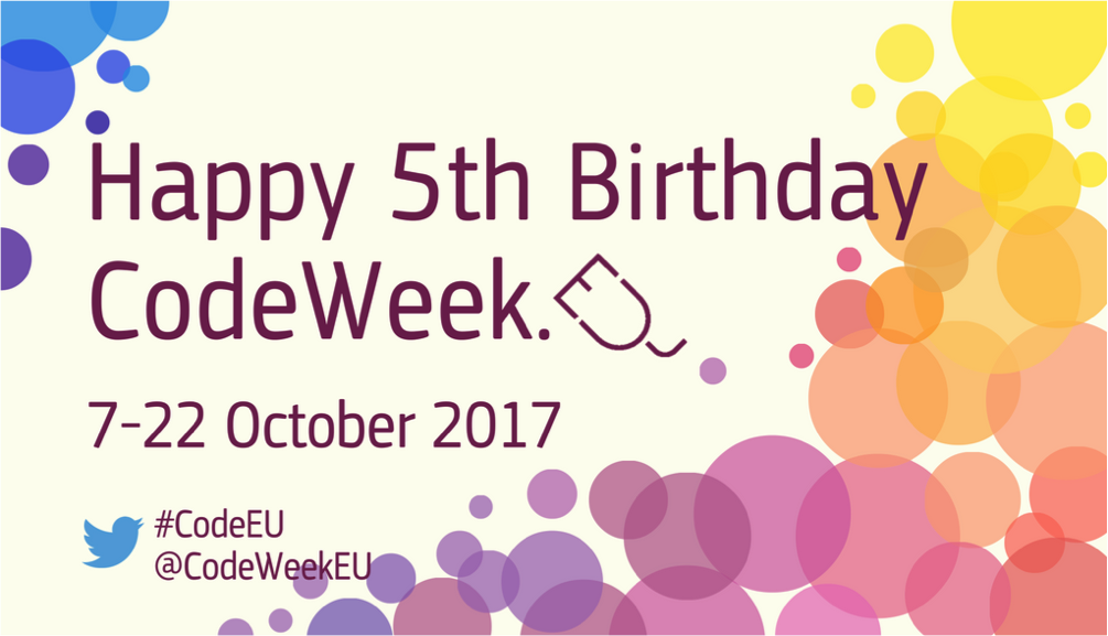 EU Code Week 2016 And MIT App Inventor EU Code Week 2016 And MIT App Inventor
