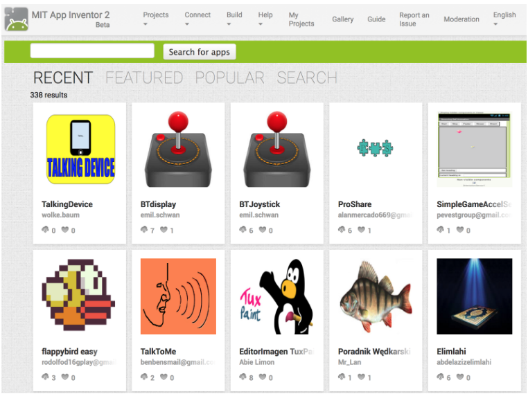 NEW Sharing And Remixing Directly From MIT App Inventors Integrated 